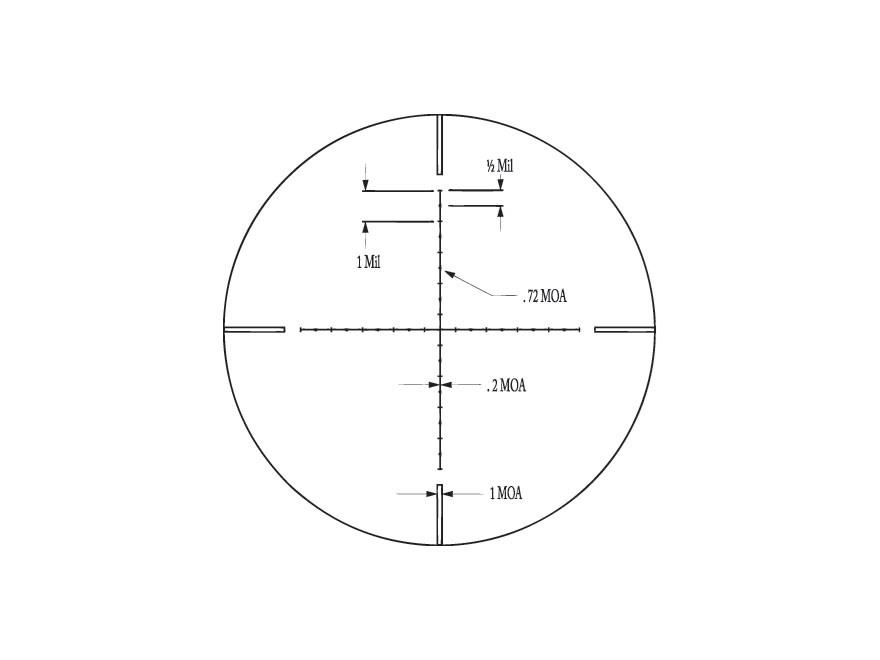 Ade Advanced Optics 6-25×56 35mm Long Range Hunting Rifle Scope Mil-dot ...